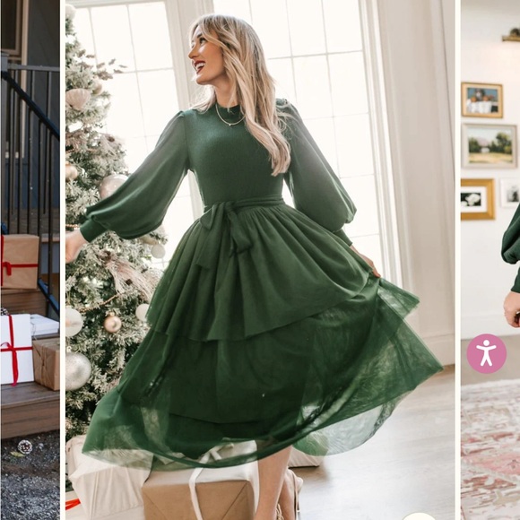 Ivy City Co | Dresses | Ivy City Co Cosette Dress In Green Xxsmall ...